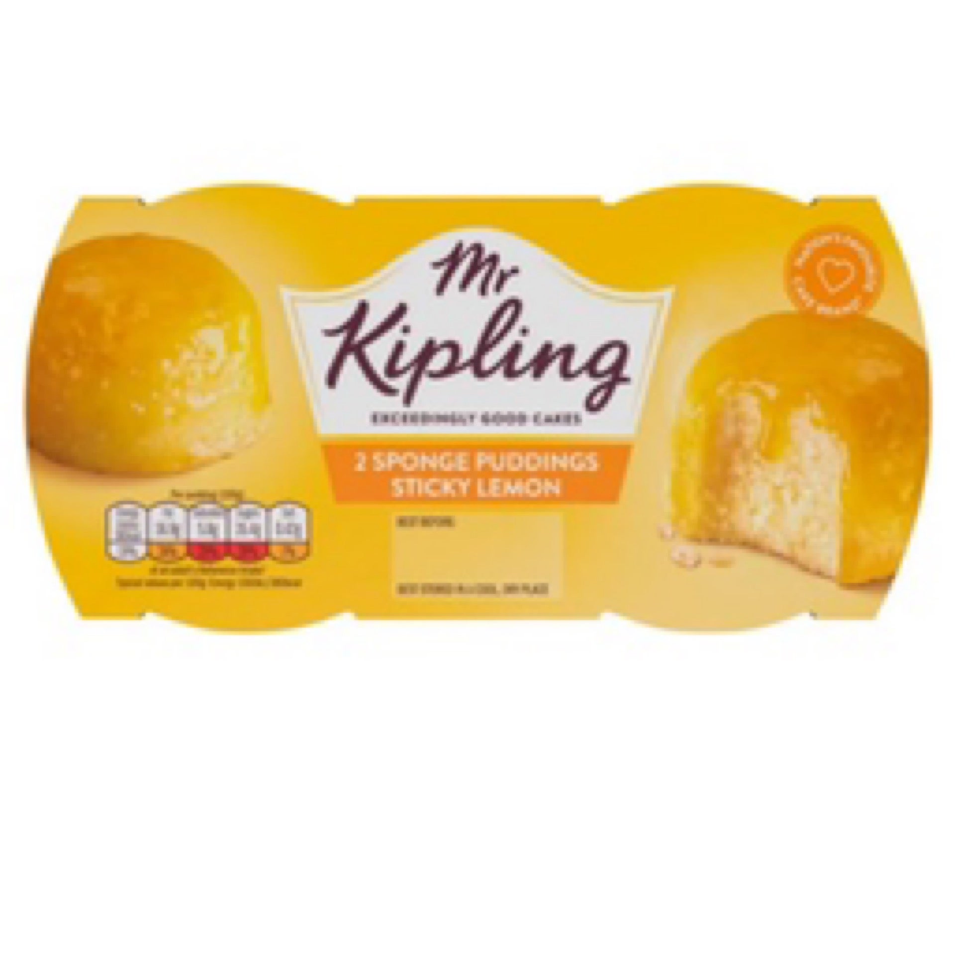 Mr. Kipling Sponge Puddings - Sticky Lemon | Snack Passport
