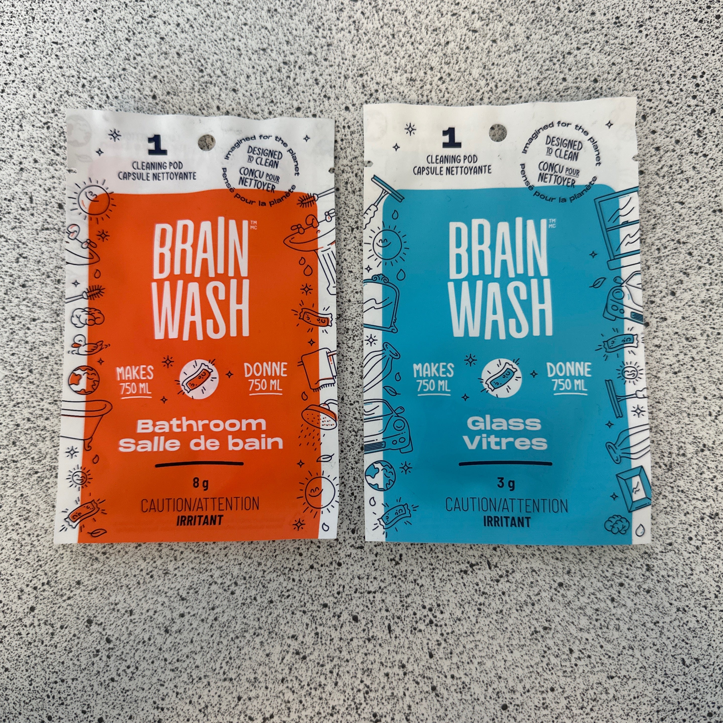 Brain Wash Cleaning Pods | Snack Passport